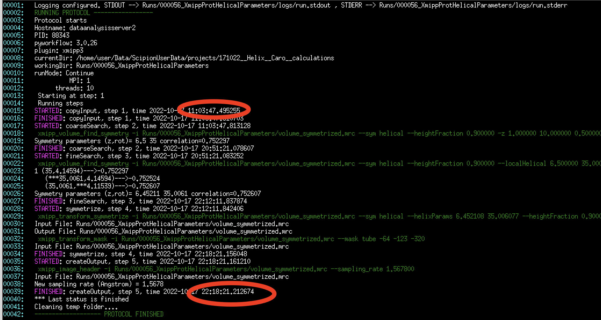 xmipp3 - helical symmetry · Issue #575 · I2PC/scipion-em-xmipp · GitHub
