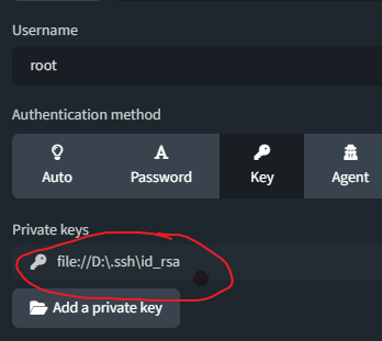 Logging in with the wrong private key with password will lose all the ...