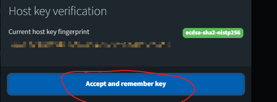 Logging in with the wrong private key with password will lose all the configuration files and ...
