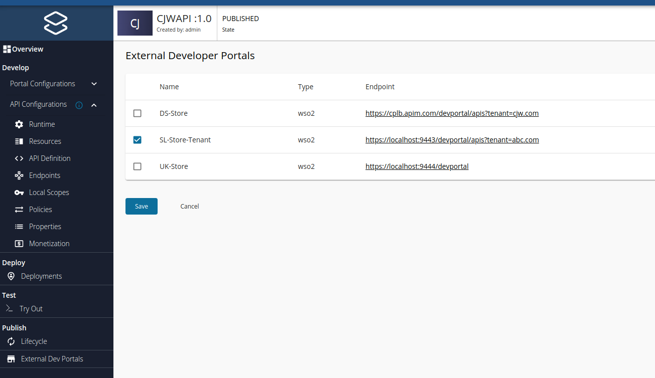 Cannot select multiple external stores and publish at once in publisher · Issue #12454 · wso2 ...