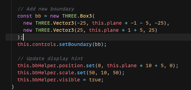 Could we enable a smooth transition when setBoundary is called? · Issue #268 · yomotsu/camera ...