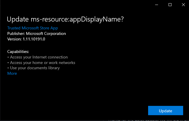 Installing appxbundle shows unclear "Update ms-resource:appDisplayName?" text · Issue #237 ...