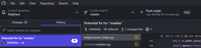 KeyError: 'medias' · Issue #823 · UltimaHoarder/UltimaScraper · GitHub