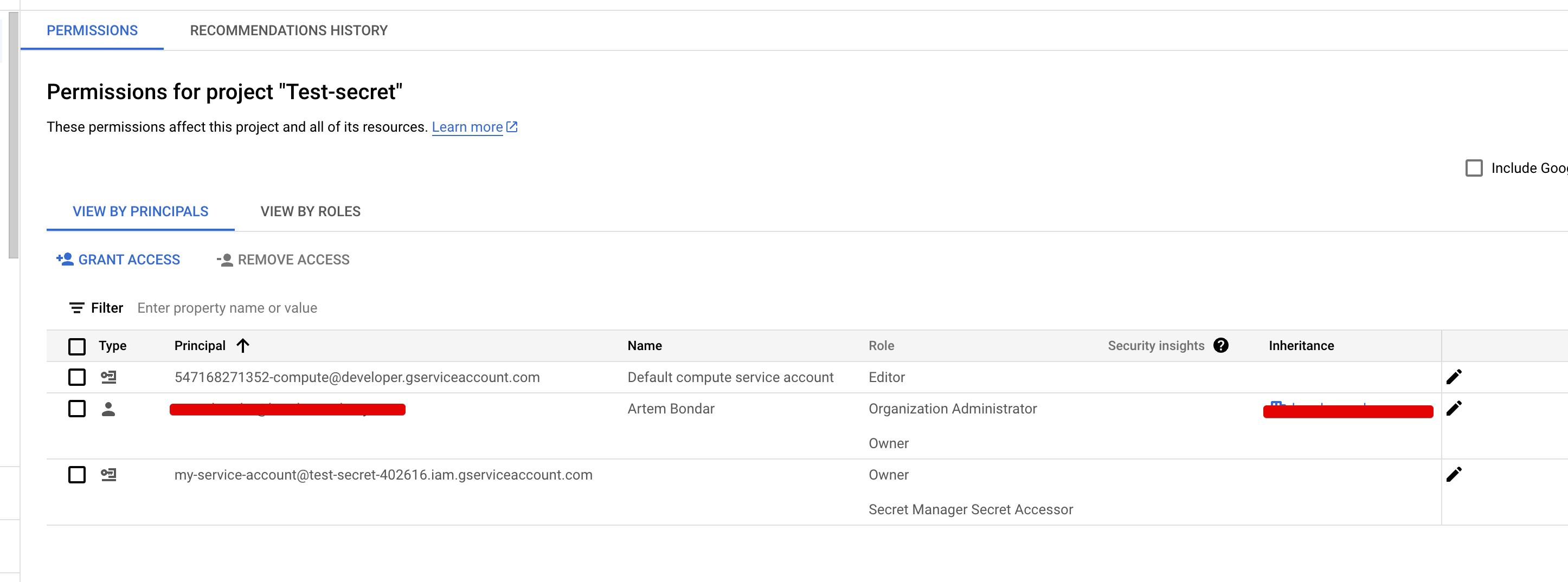 Can't read secrets from Secret Manager when deployed from docker container in Cloud Run. · Issue ...