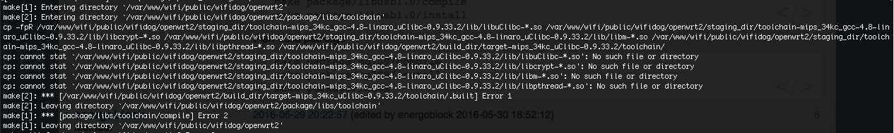 make package/apfree_wifidog/compile V=s error with openwrt 15 · Issue #153 · liudf0716/apfree ...