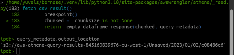bug: athena: querying with awswrangler fails · Issue #7414 · localstack/localstack · GitHub