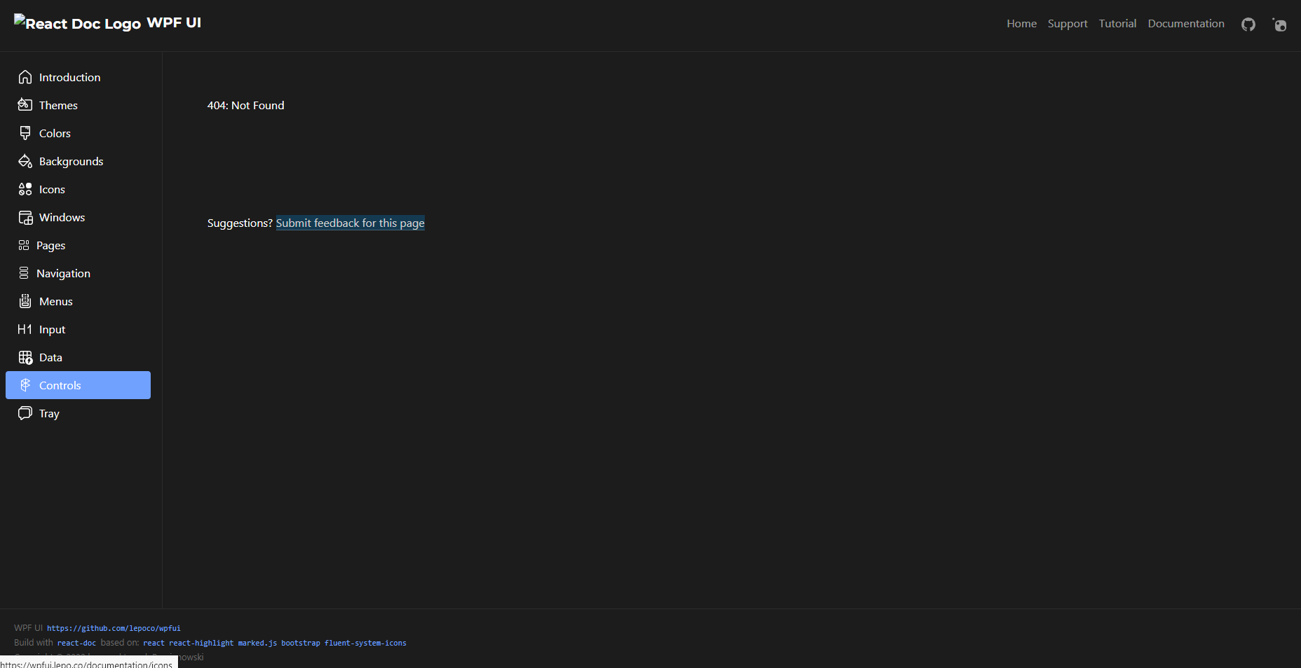 Documentation is broken | 404: Not Found · Issue #422 · lepoco/wpfui · GitHub
