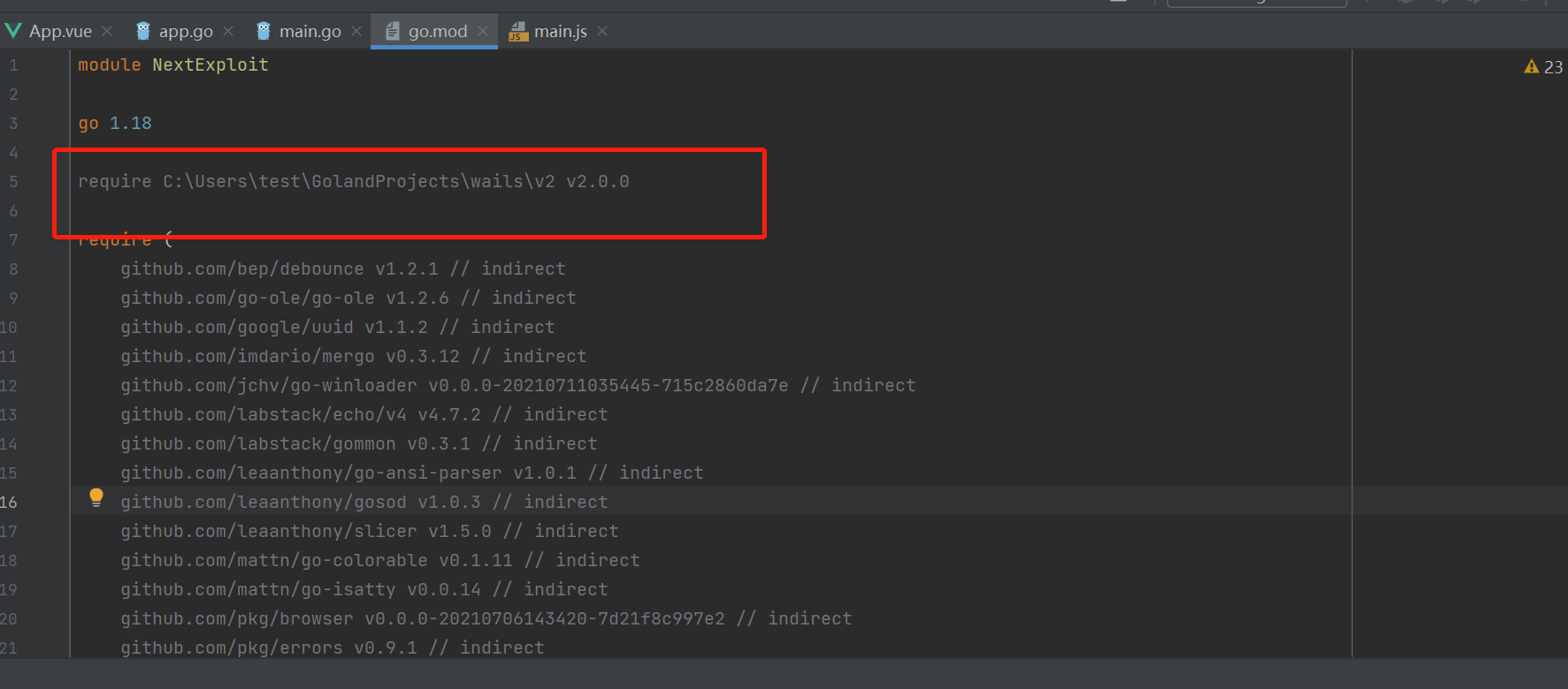 run wails dev bug · Issue #1885 · wailsapp/wails · GitHub