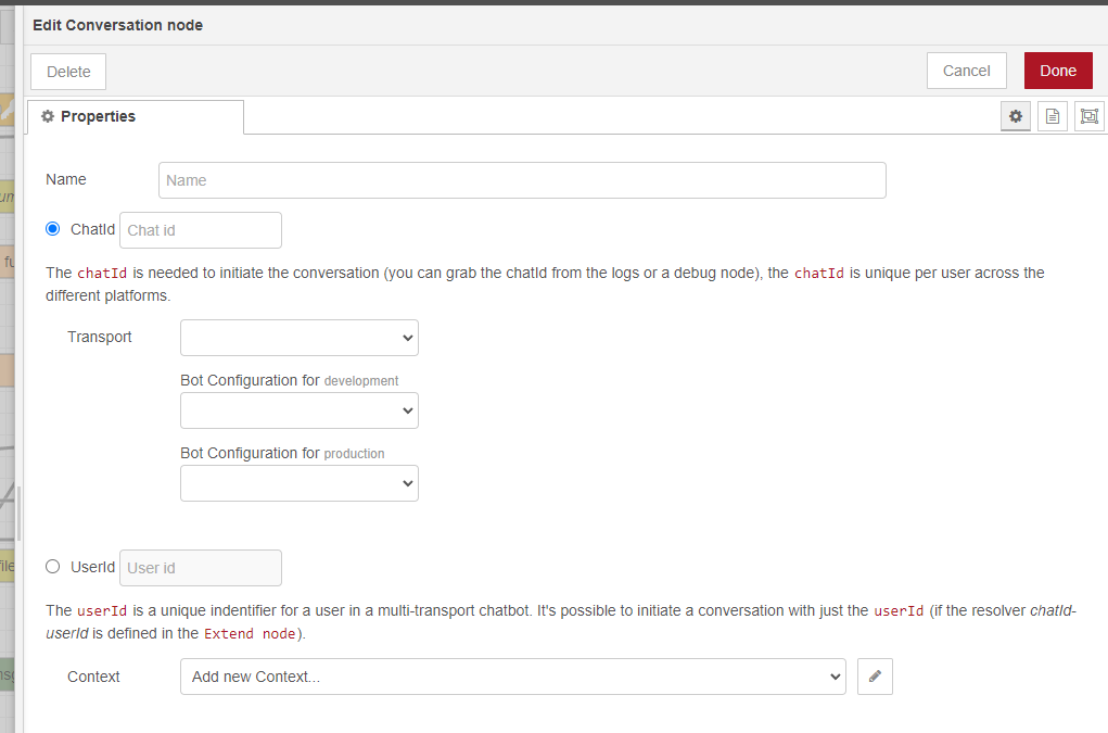 v0.19.12 | contextStore.keys is not a function · Issue #527 · guidone/node-red-contrib-chatbot ...