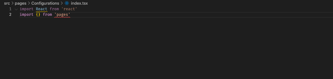 Absolute Import not work when create new file · Issue #133628 · microsoft/vscode · GitHub