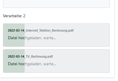 Progress bar on consuming stops after start... · Issue #397 · paperless-ngx/paperless-ngx · GitHub
