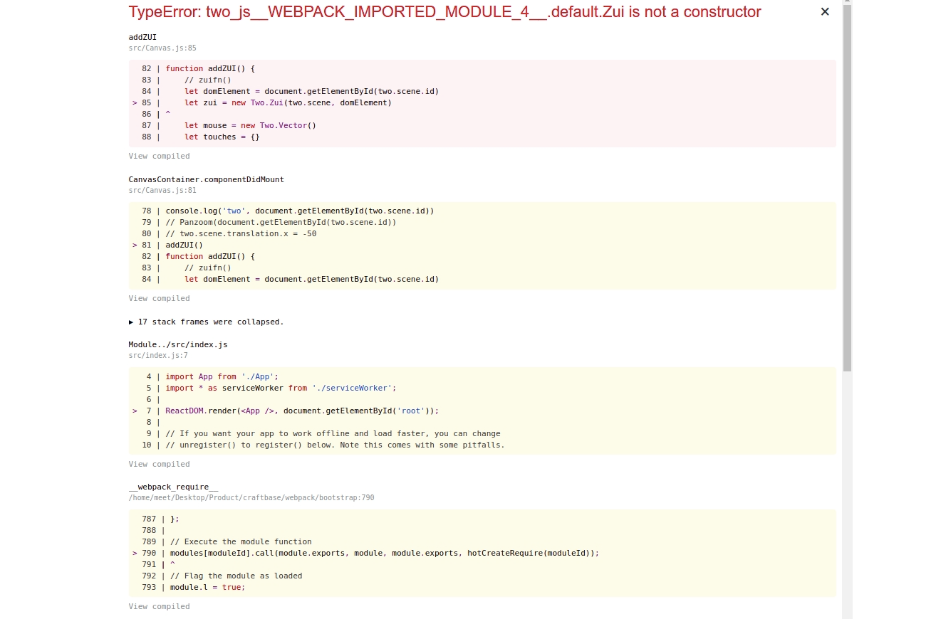 How to use ZUI in ES6 environment? · Issue #521 · jonobr1/two.js · GitHub