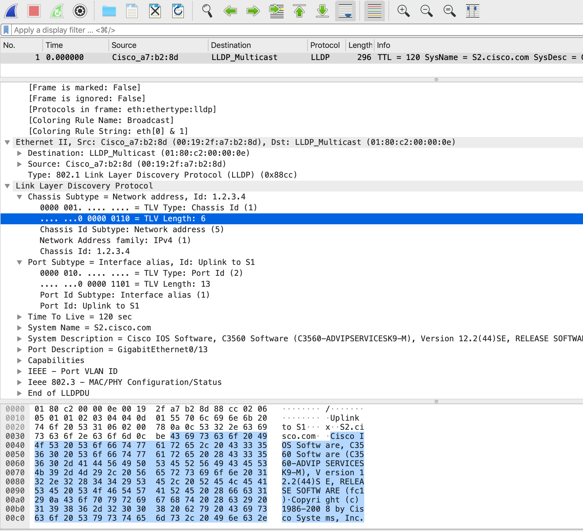 LLDP contrib module doesn't handle address properly · Issue #2085 · secdev/scapy · GitHub