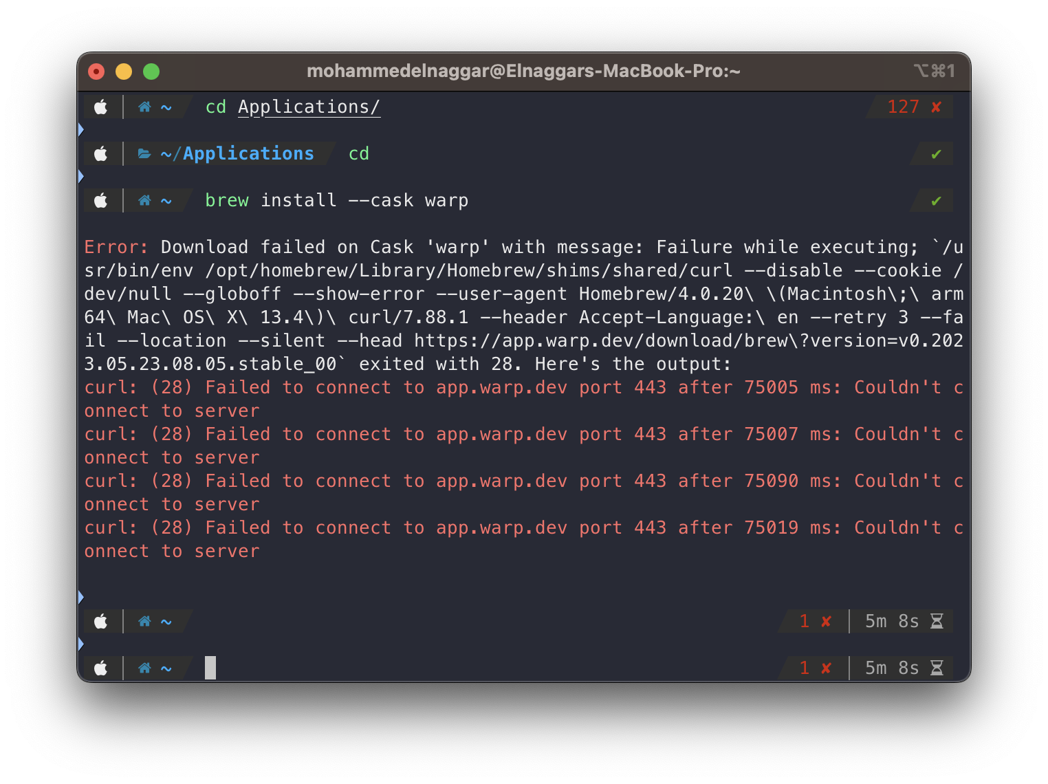 Can't download the App · Issue #3166 · warpdotdev/Warp · GitHub