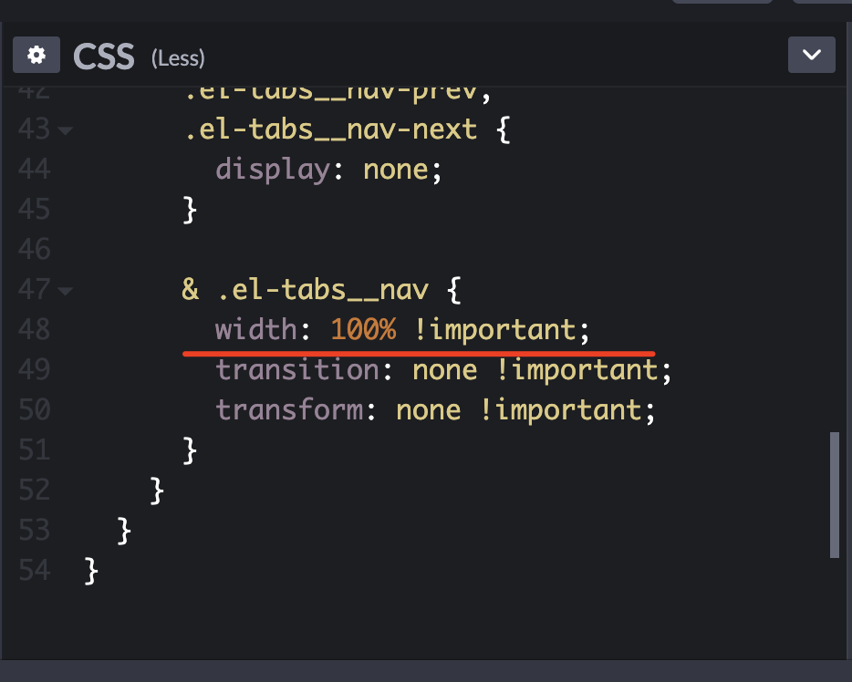 [Bug Report] What Happened ? I just changed the CSS · Issue #20891 · ElemeFE/element · GitHub