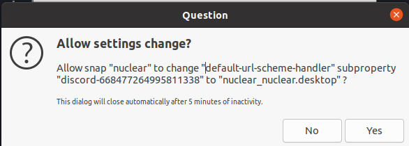 A dialog appears on every new music · Issue #834 · nukeop/nuclear · GitHub