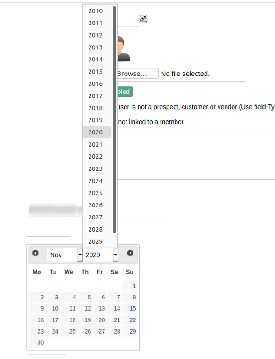 Unable To Set Birth Date Before 2010 · Issue 14312 · Dolibarrdolibarr · Github