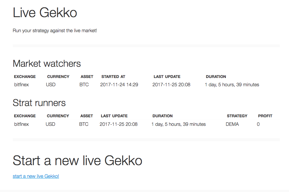 No trade with RSI strategy on bitfinex · Issue #1082 · askmike/gekko · GitHub