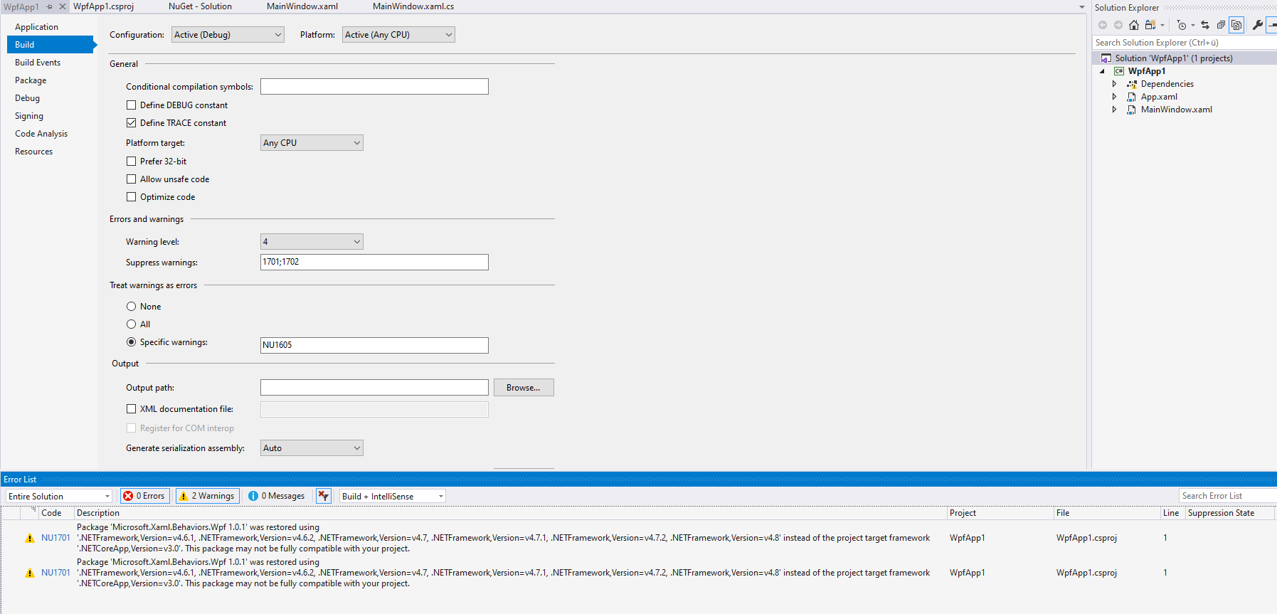 Add .netcore3.0 build Target · Issue #13 · microsoft/XamlBehaviorsWpf · GitHub
