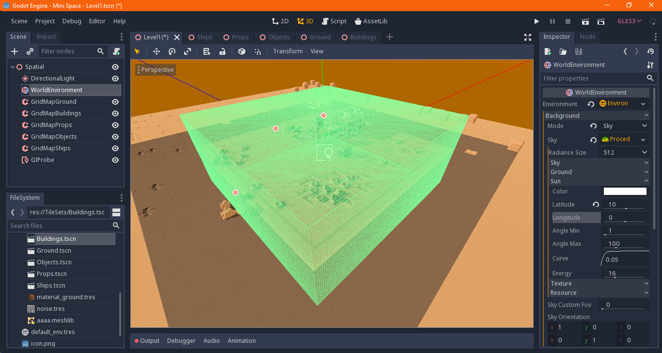 Global Illumination picks up gizmo colors. · Issue #19535 · godotengine ...