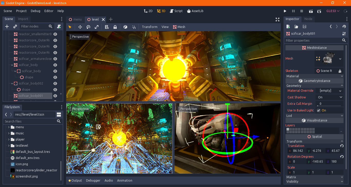 Godot README.md screenshot update · Issue #27324 · godotengine/godot ...
