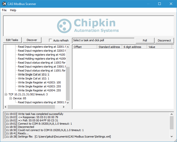 Writecoil timeaout · Issue #276 · yaacov/node-modbus-serial · GitHub
