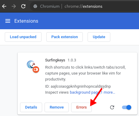 restart bug · Issue #1671 · brookhong/Surfingkeys · GitHub
