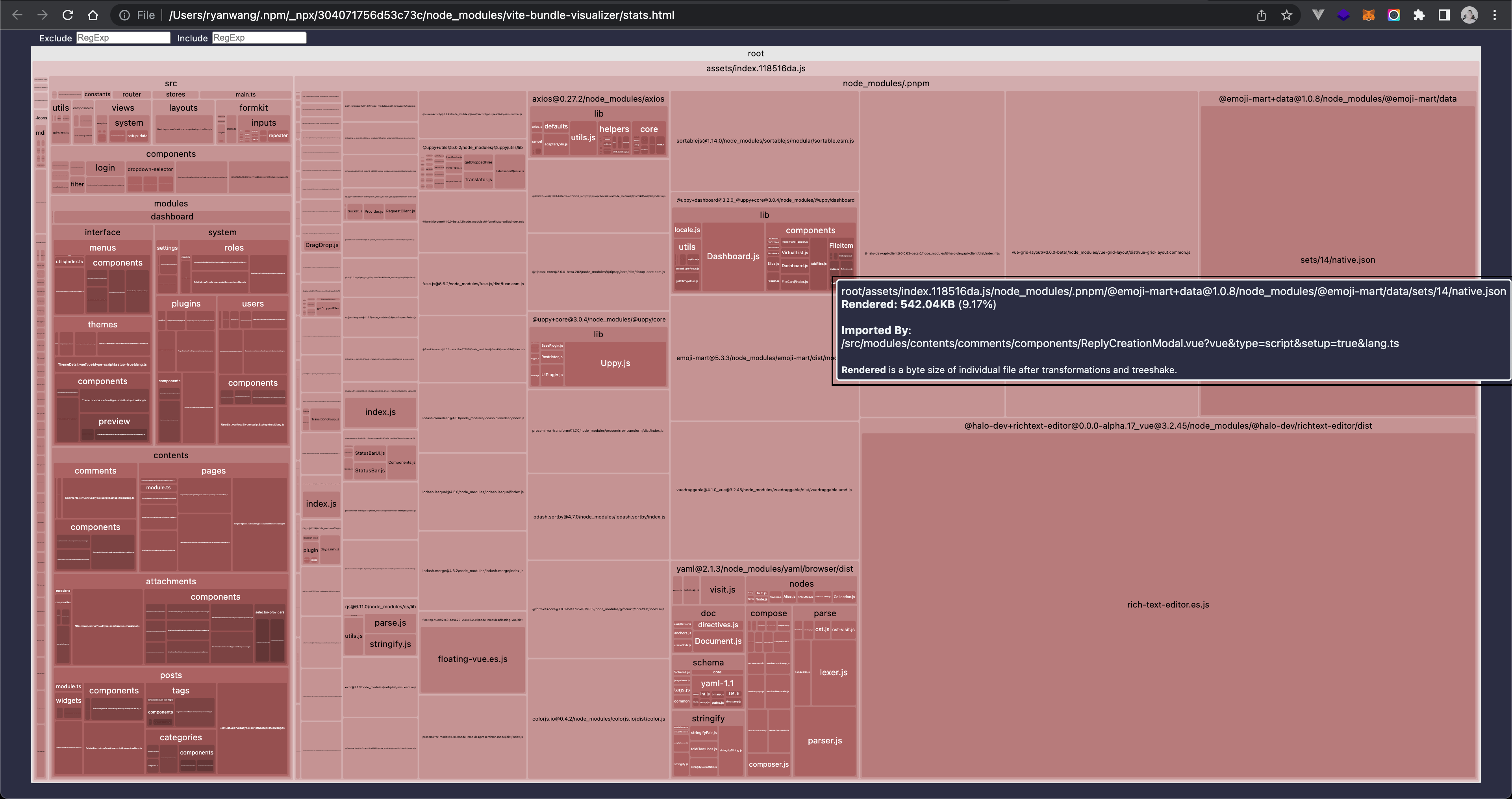 异步加载 Console 端回复评论组件的 emoji 表情数据 · Issue #3039 · halo-dev/halo · GitHub