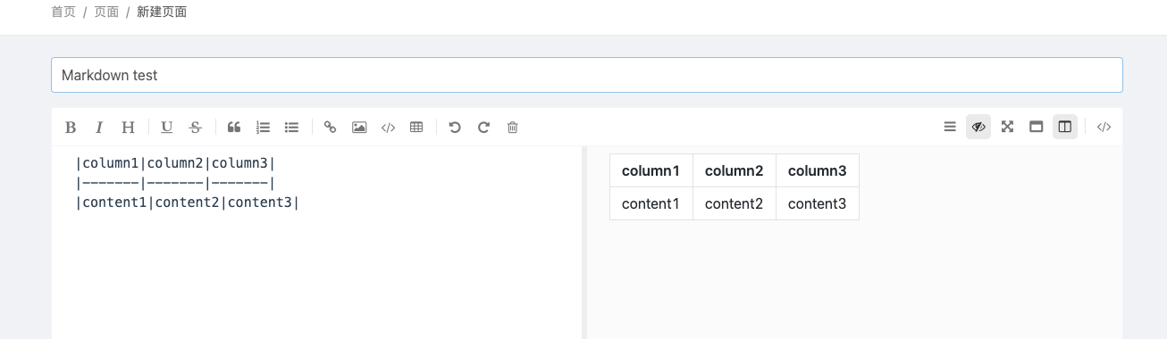 markdown表格显示不对，麻烦告知一下怎么操作 · Issue #1123 · halo-dev/halo · GitHub