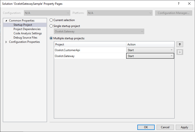 GitHub - PasinduUmayanga/Ocelot-Gateway-Sample