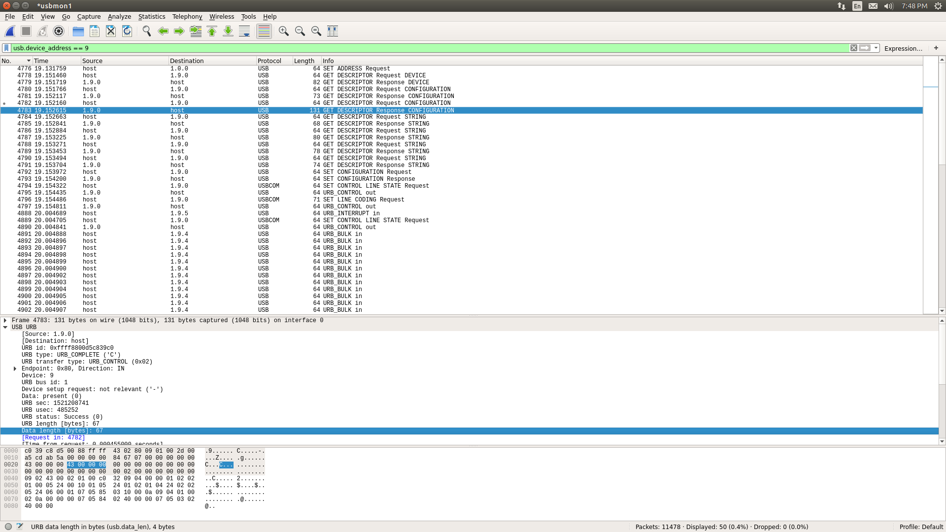 usb: nrf52 returns empty configuration responses · Issue #6643 ...