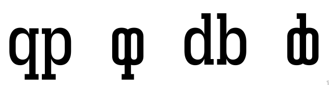 qp Ligature U+0239 shape inconsistent with q and p · Issue #1610 ...