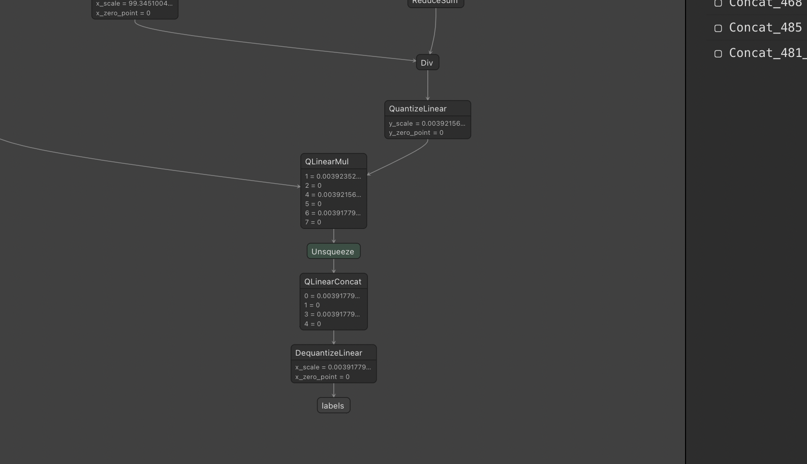 Concat Unable To Quantized In Onnxruntime · Issue 11242 · Microsoft 3945