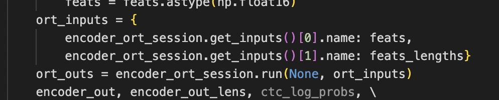 Onnx recognize inputs wrong · Issue #1357 · wenet-e2e/wenet · GitHub