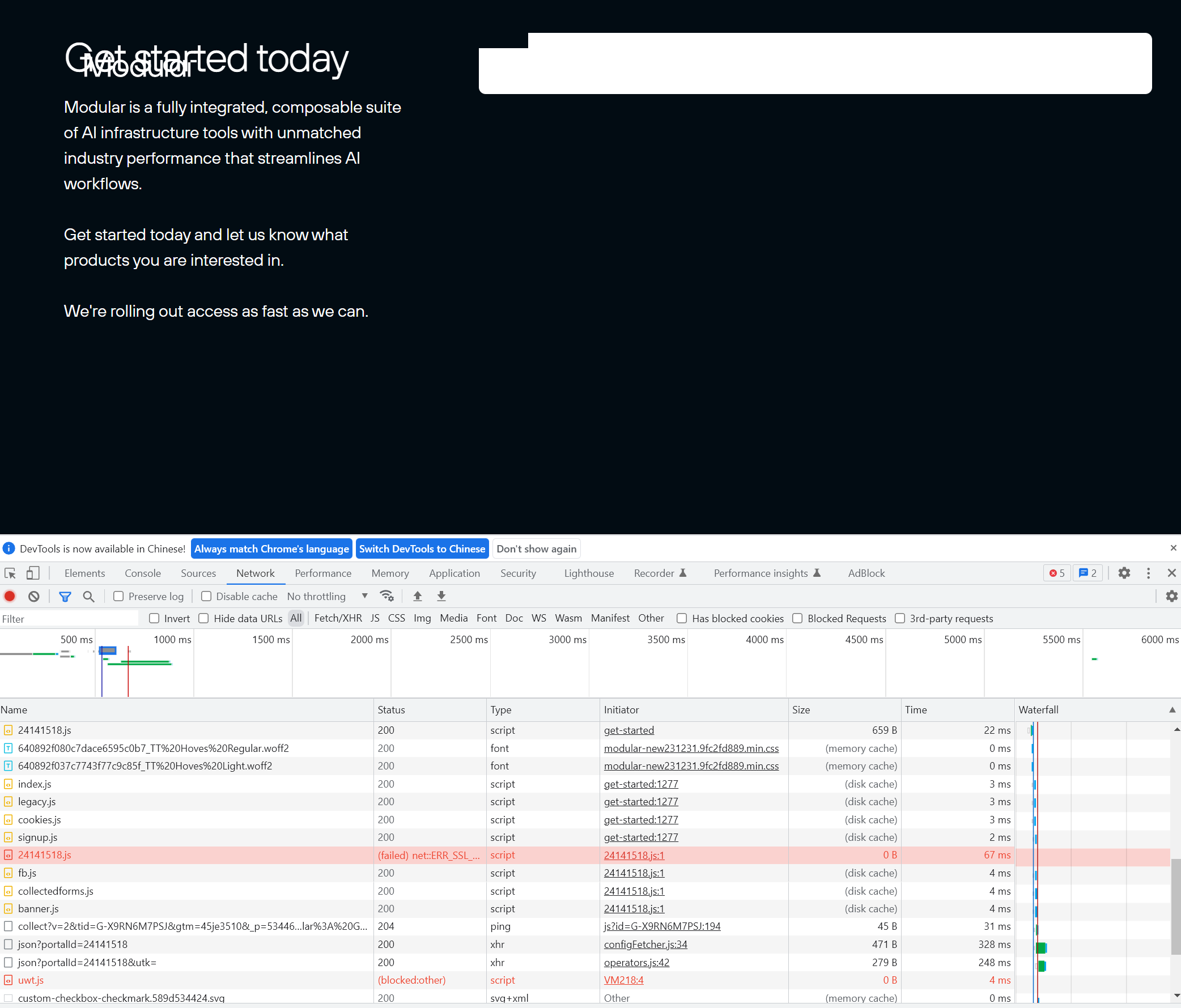 Official site blank · Issue #16 · modular/modular · GitHub