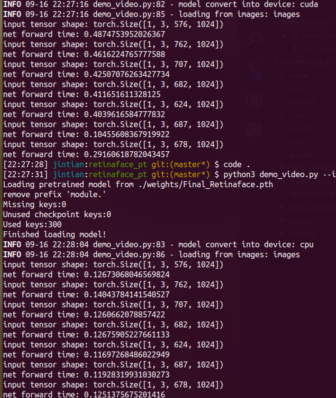 Speed issue · Issue #1 · biubug6/Pytorch_Retinaface · GitHub