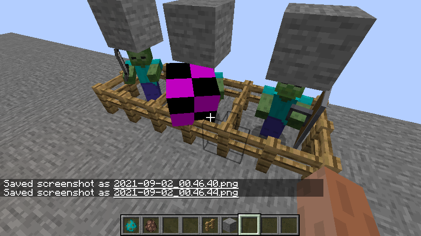Custom shields held by zombies in mainhand instead of offhand · Issue ...