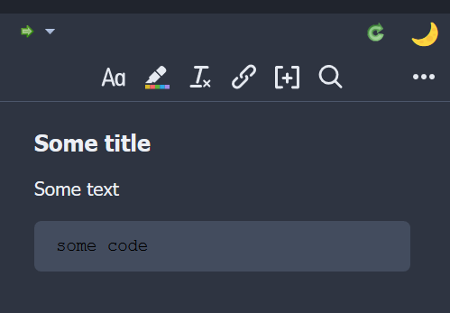 [BUG] Font color of code block in notes is black · Issue #86 · tefkah ...