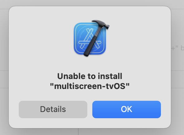 Cannot install app on real tvOS device · Issue #564 · react-native-tvos ... Cannot install app on real tvOS device · Issue #564 · react-native-tvos ...