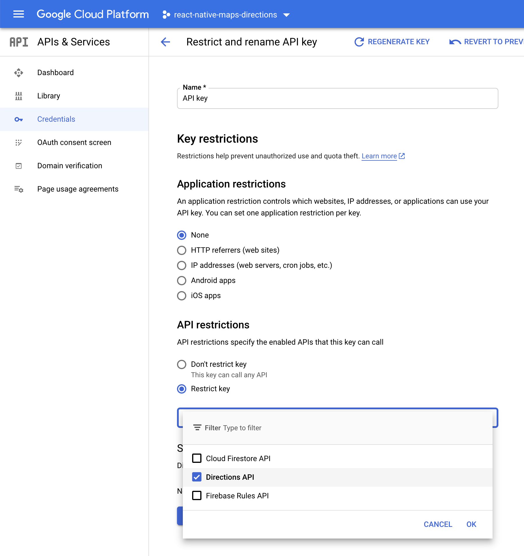How should I restrict my api key? · Issue #154 · bramus/react-native ...