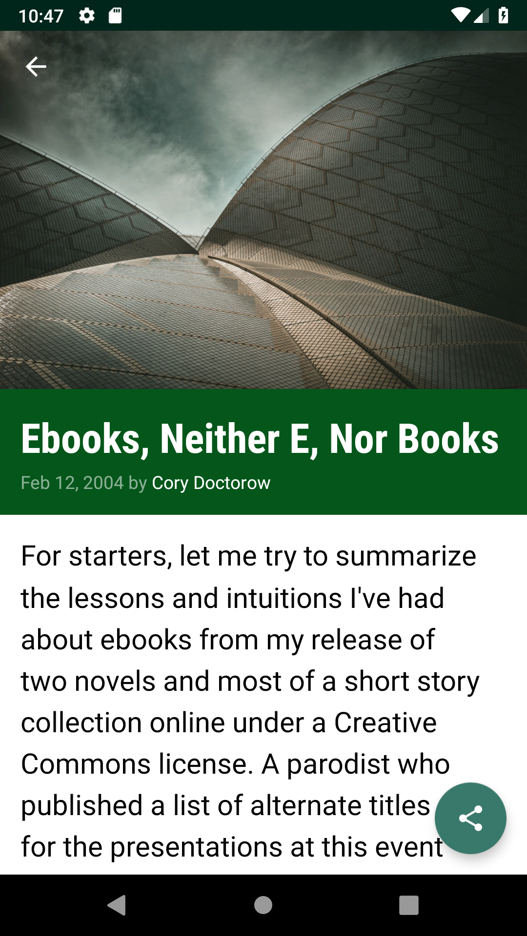 GitHub - vejathegreat/xyz-reader: Udacity Material Design Project