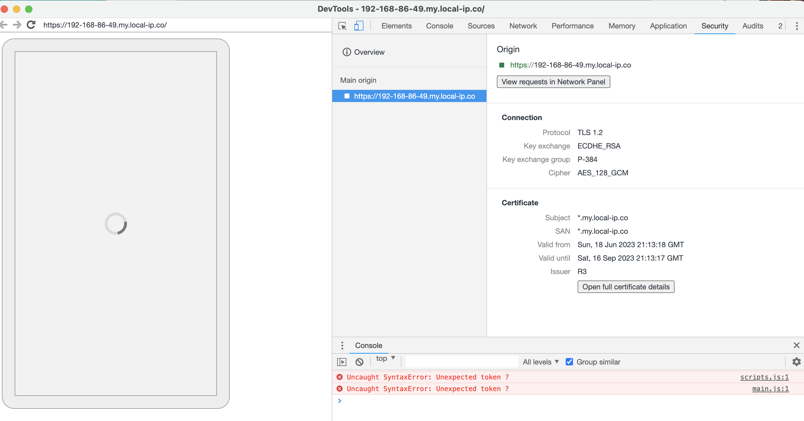 Loading the webapp fails on with WebView version 74 · Issue #8456 · medic/cht-core · GitHub
