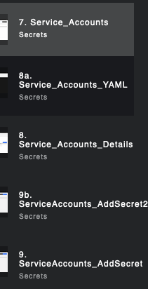 Dashboard UI Implementation for Service Accounts · Issue #733 · tektoncd/dashboard · GitHub