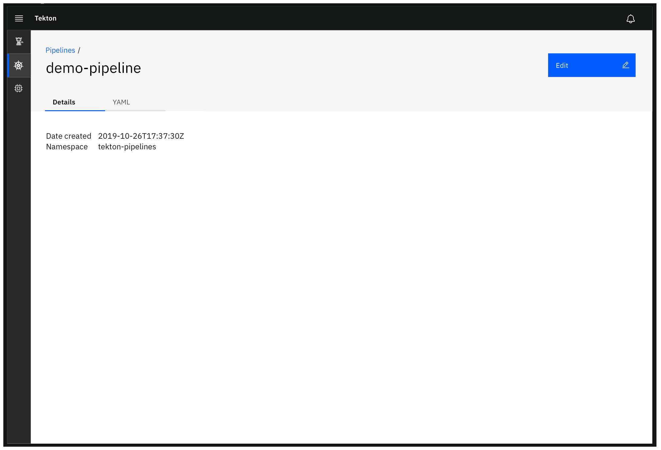 Update flow for Pipelines and Tasks · Issue #984 · tektoncd/dashboard · GitHub