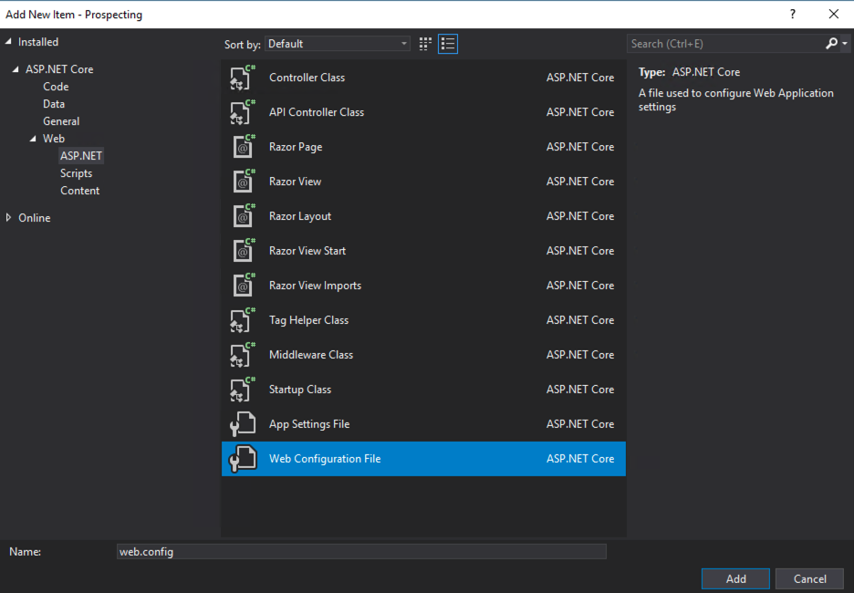 "Add New Item" of Type "Razor Component" to a Razor Pages App · Issue #8031 · dotnet/aspnetcore ...