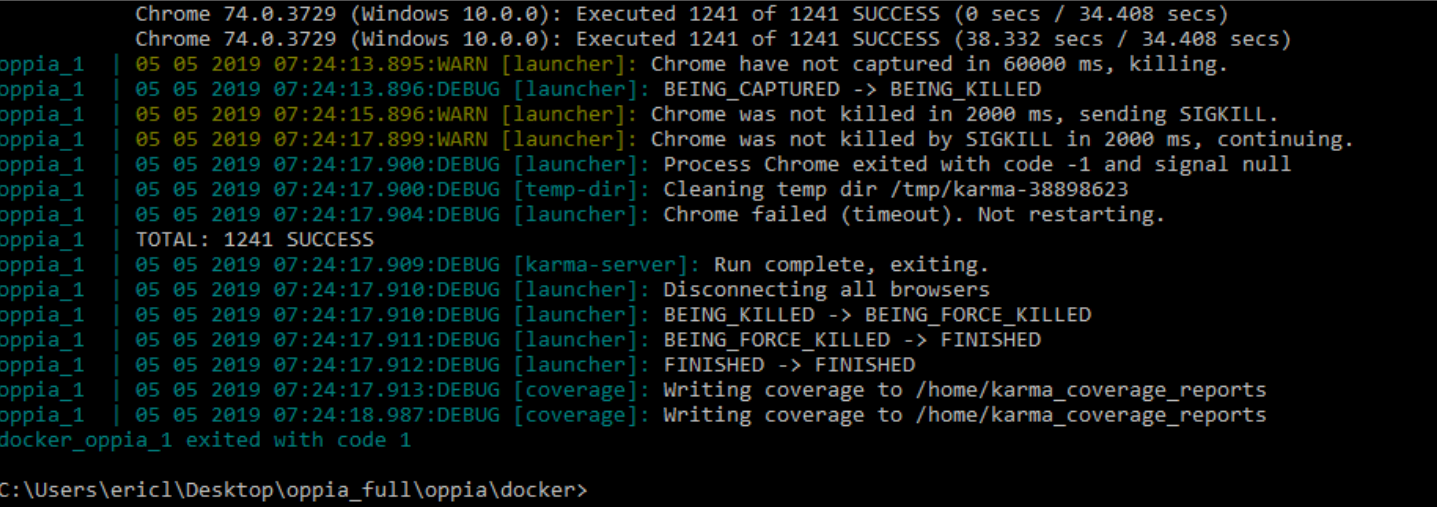 Problem using Docker with Karma · Issue #6737 · docker/compose · GitHub