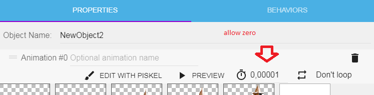 allow zero on animation speed = paused animation · Issue #992 · 4ian/GDevelop · GitHub