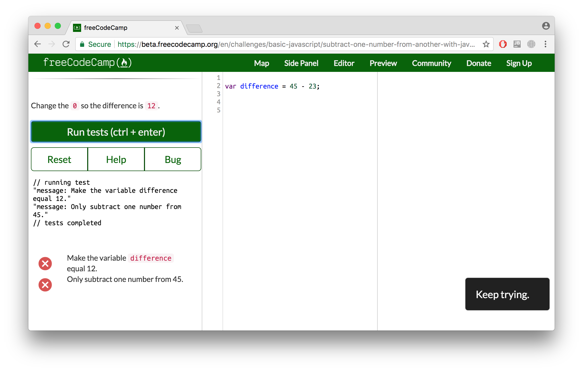 Test fails on "Only change the first line" · Issue #13103 ...