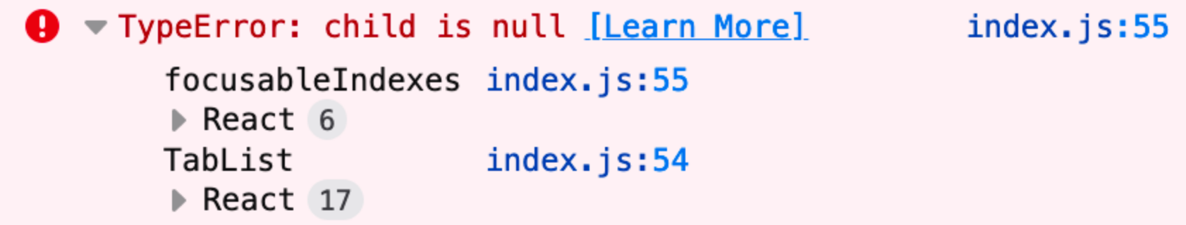 TabList - Falsey child throws an error · Issue #311 · chakra-ui/chakra-ui · GitHub