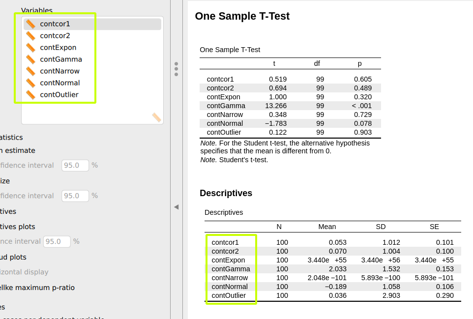Display order descriptive statistics · Issue #1384 · jasp-stats/jasp-issues · GitHub